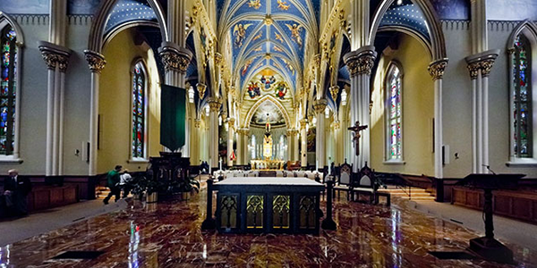 Notre Dame - Basilica of the Sacred Heart Gigapixel Photo - Presented ...