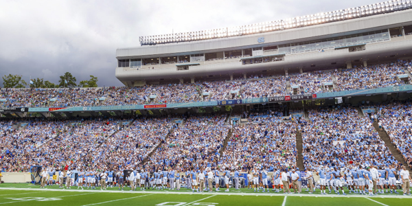 North Carolina Tar Heels Gigapixel - Powered by Blakeway Panoramas
